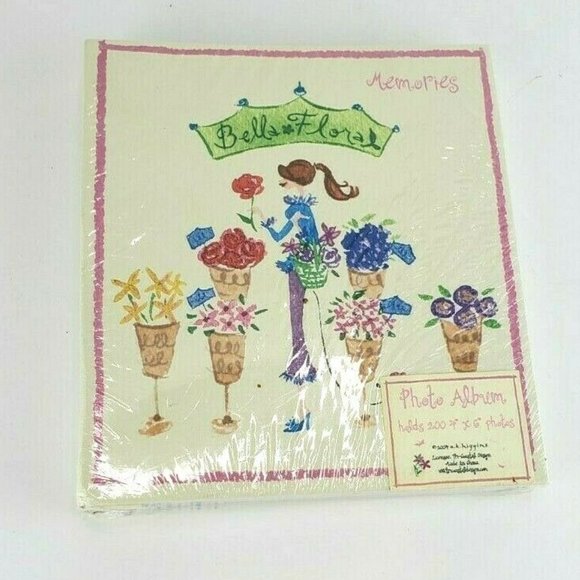Other | Bella Flora Memories Photo Album By Ak Higgins Holds 20 4 X 6 ...